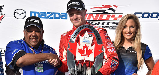 Pigot sweeps in Toronto, climbs back in title race | RACER